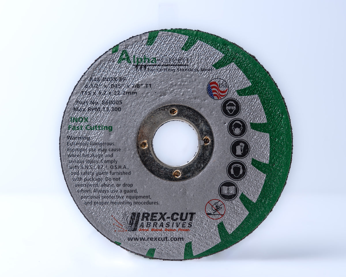 Alpha Green – Rex-Cut Abrasives