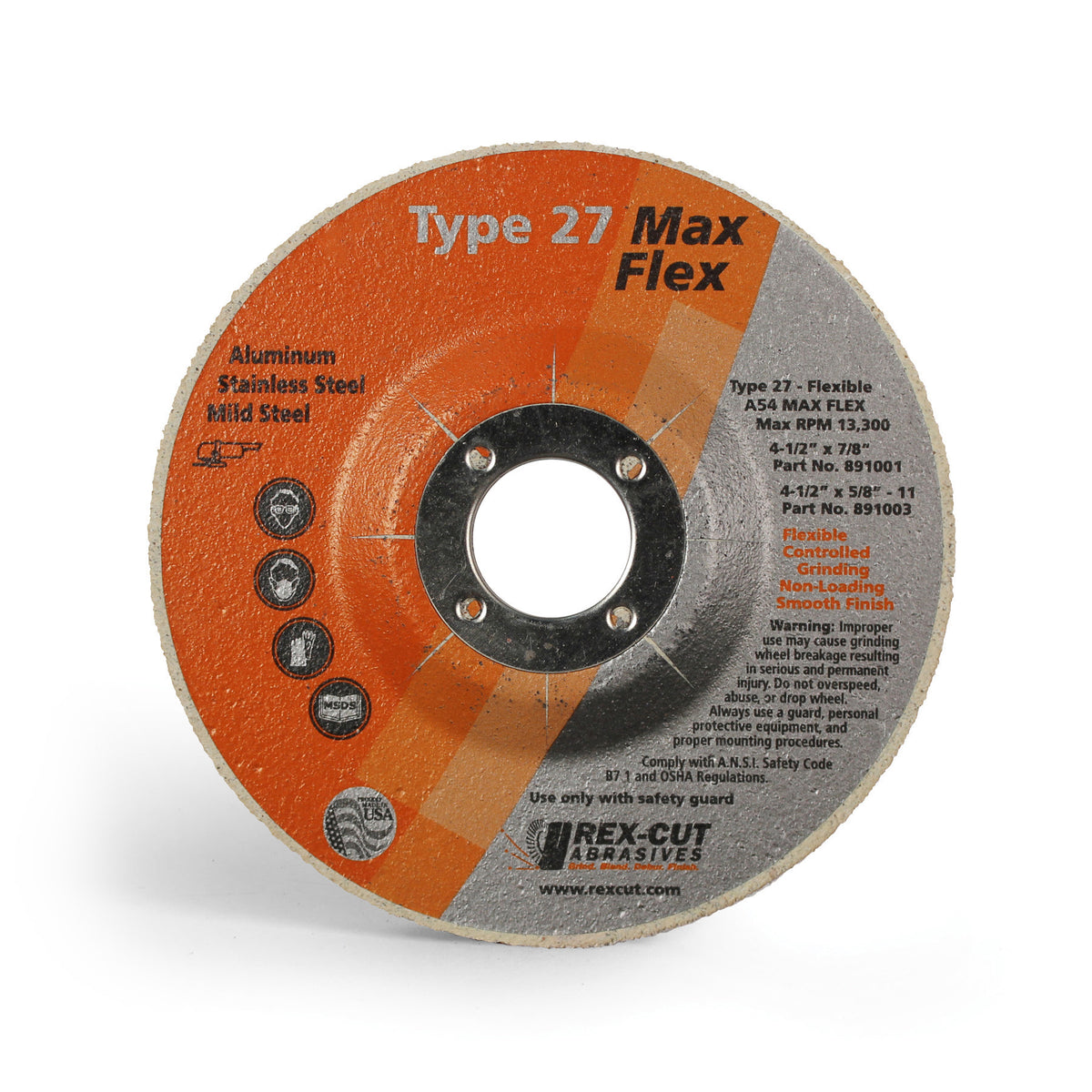 Max Flex – Rex-Cut Abrasives